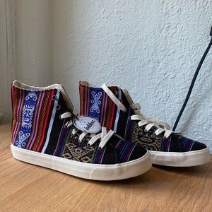 inkkas Shoes | Inkkas Hightop Brown Leather Sneakers 6 | Poshmark